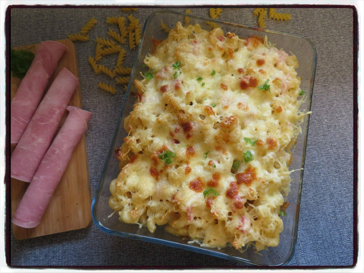 Gratin De Pâtes à La Béchamel Recettes Faciles Les Gâteaux De Stéph