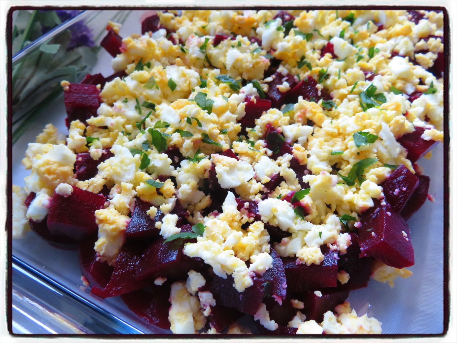 Salade de betteraves aux œufs durs - Recettes faciles - Les gâteaux de ...