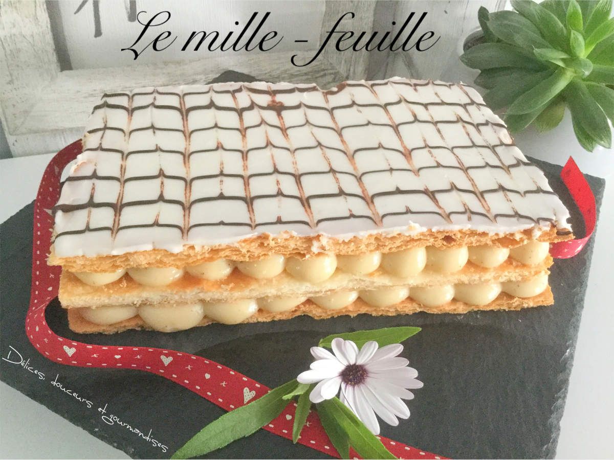 Mille-feuille - Délices, douceurs et gourmandises