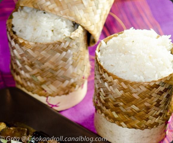 Un incontournable au Laos : le riz "gluant" - Chemins de bambou