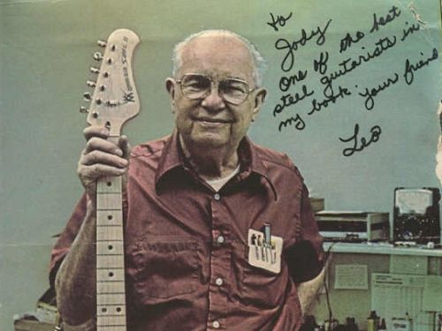 21st March 1991, Leo Fender, the inventor of The Telecaster and ...