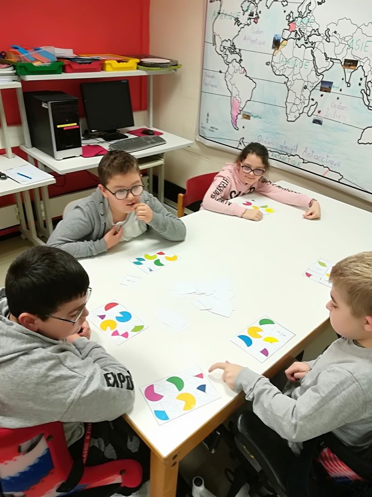 Découverte Des Fractions La Classe Elémentaire De Liem