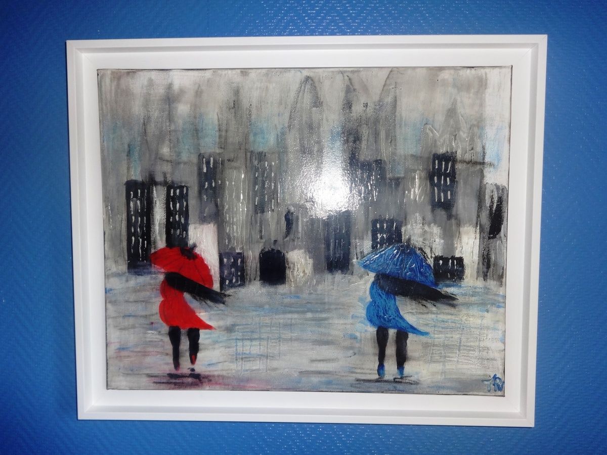 Deux visions différentes mais si semblables d'une toile ...