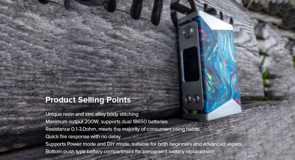 STENTORIAN BASILISK 200W BOX MOD - 53.94€ FDP INCLUS - Hyper Deals Vape
