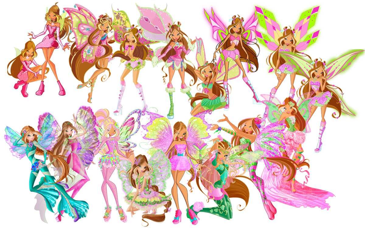 Les fulls évolutions ! - Winx évolution ♥