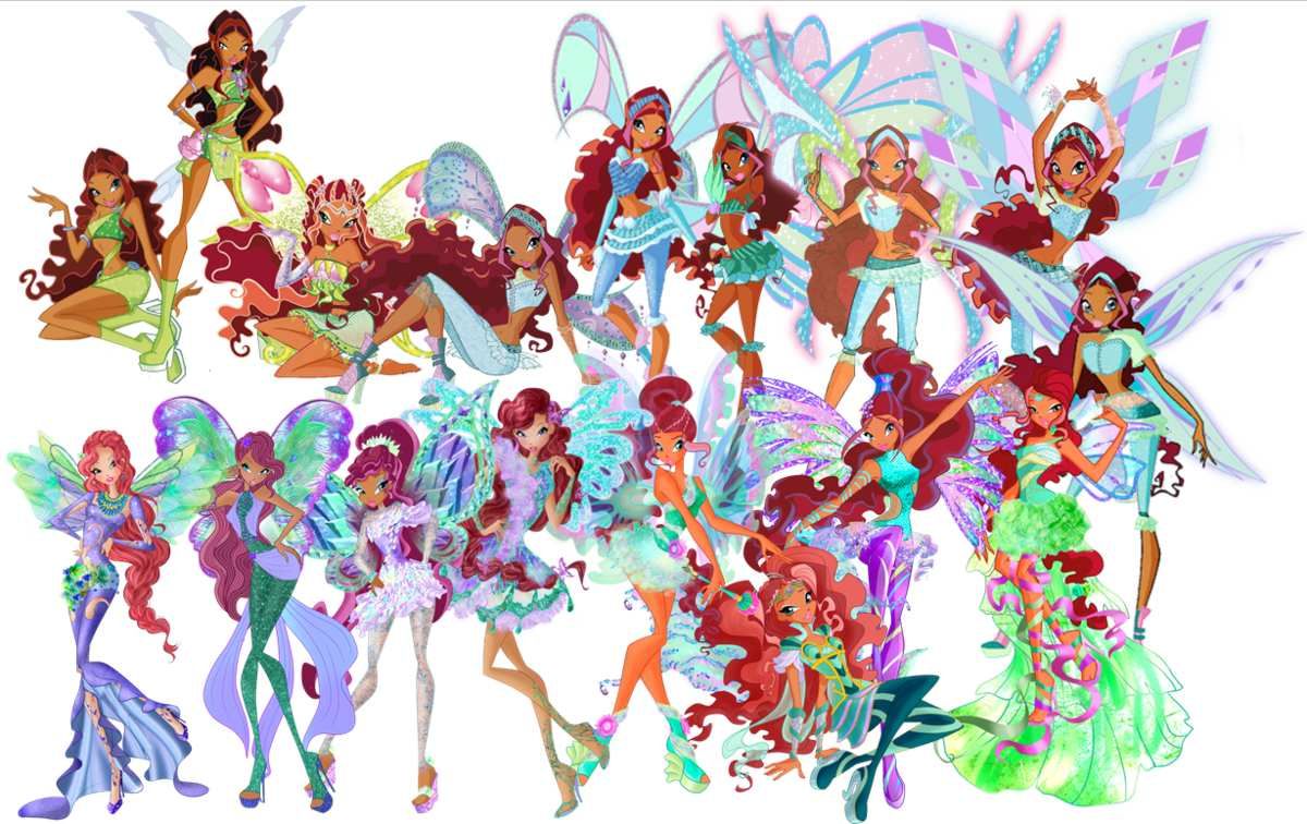Les fulls évolutions ! - Winx évolution ♥