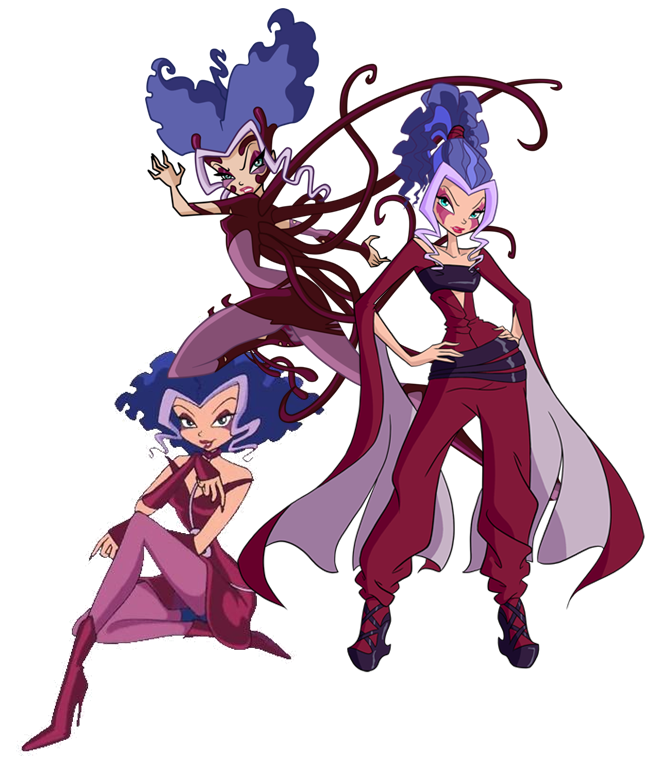 Les Trix ! - Winx évolution ♥