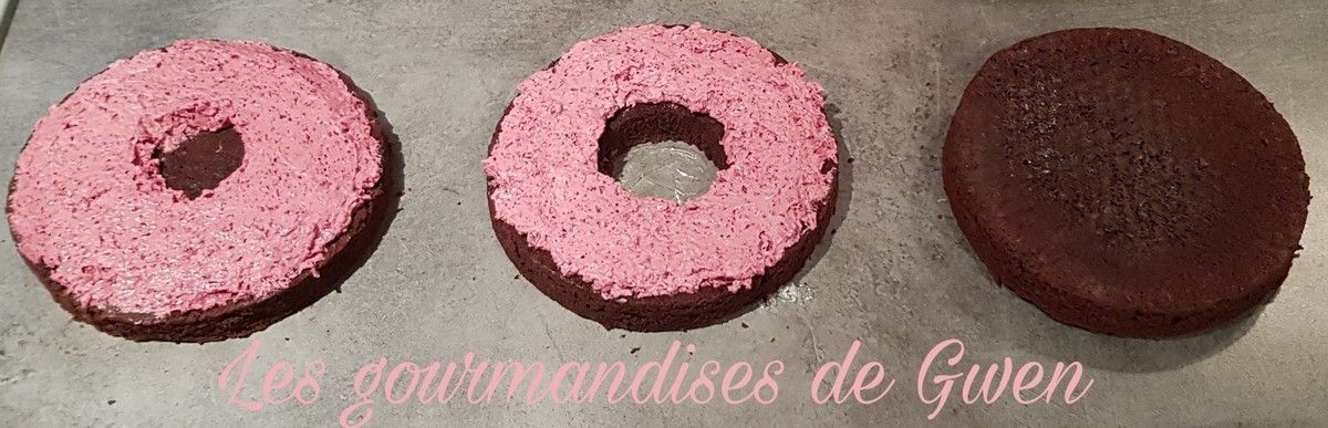 Birthday Cake - Chocolat/Fruits rouges - Les gourmandises de Gwen