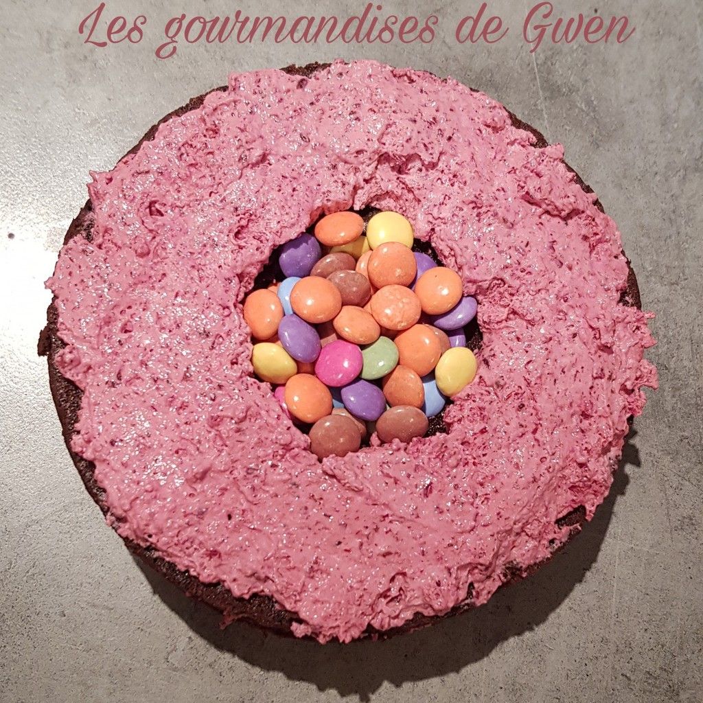 Birthday Cake - Chocolat/Fruits rouges - Les gourmandises de Gwen