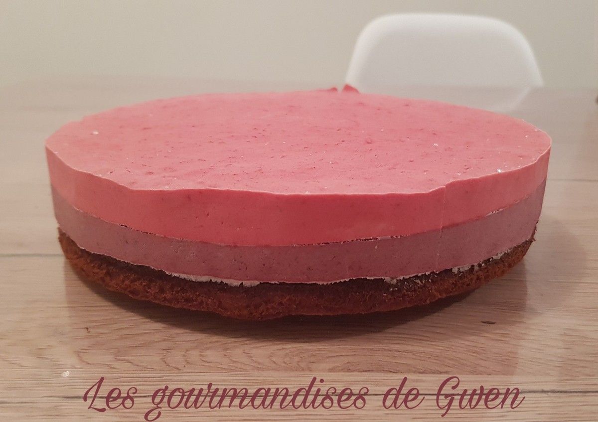 Entremets aux fruits rouges - Les gourmandises de Gwen