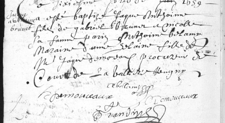 Les femmes dans les registres Paroissiaux et d’État Civil (3 ...