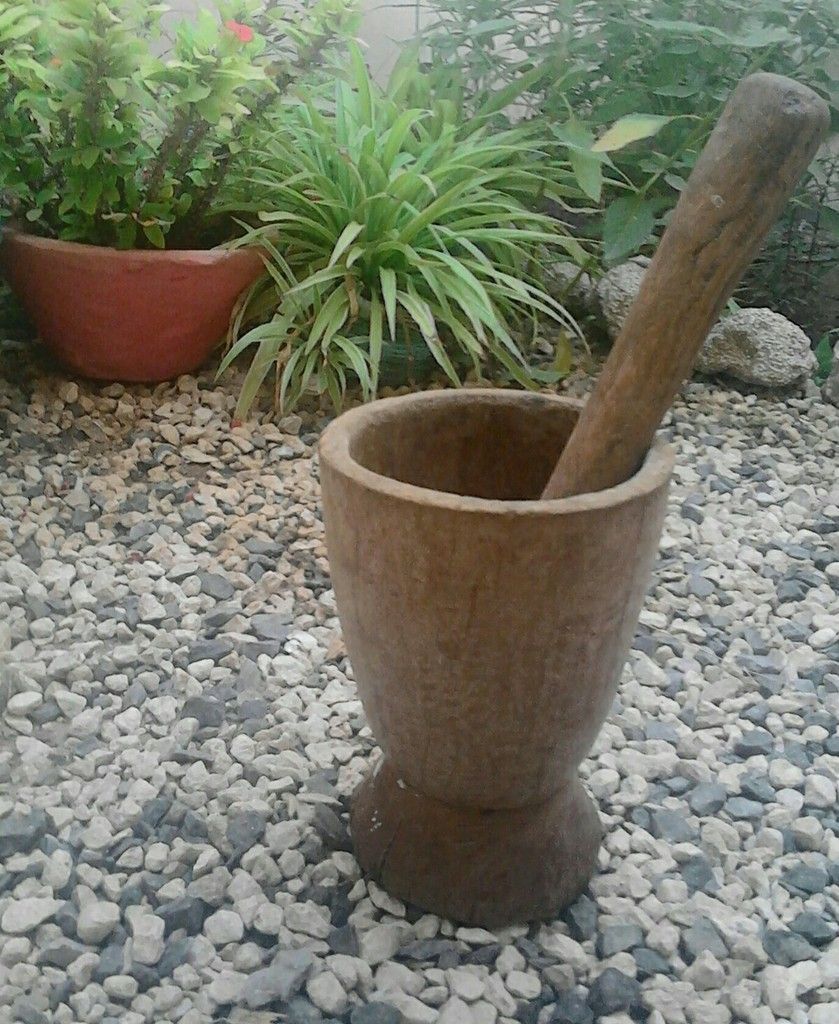 Le mortier et le pilon. - Blog d'objets d'art du Sénégal