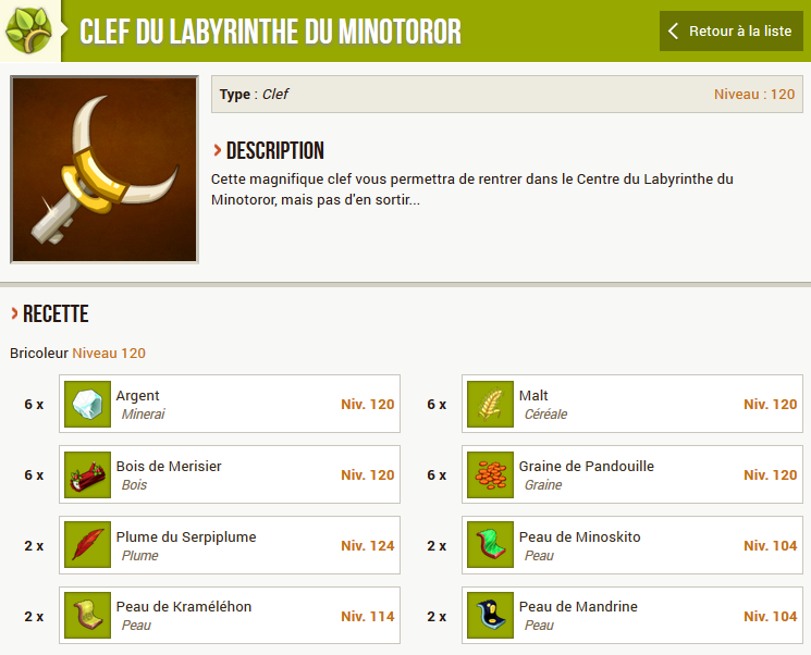 Focus sur #6: Labyrinthe de l'île du Minotoror - Dofus : La Communauté