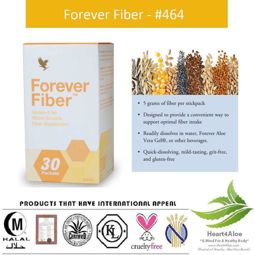 FOREVER FIBER: SUPPLEMENT DE FIBRES SOLUBLES FOREVER - Aloe Bien-être ...