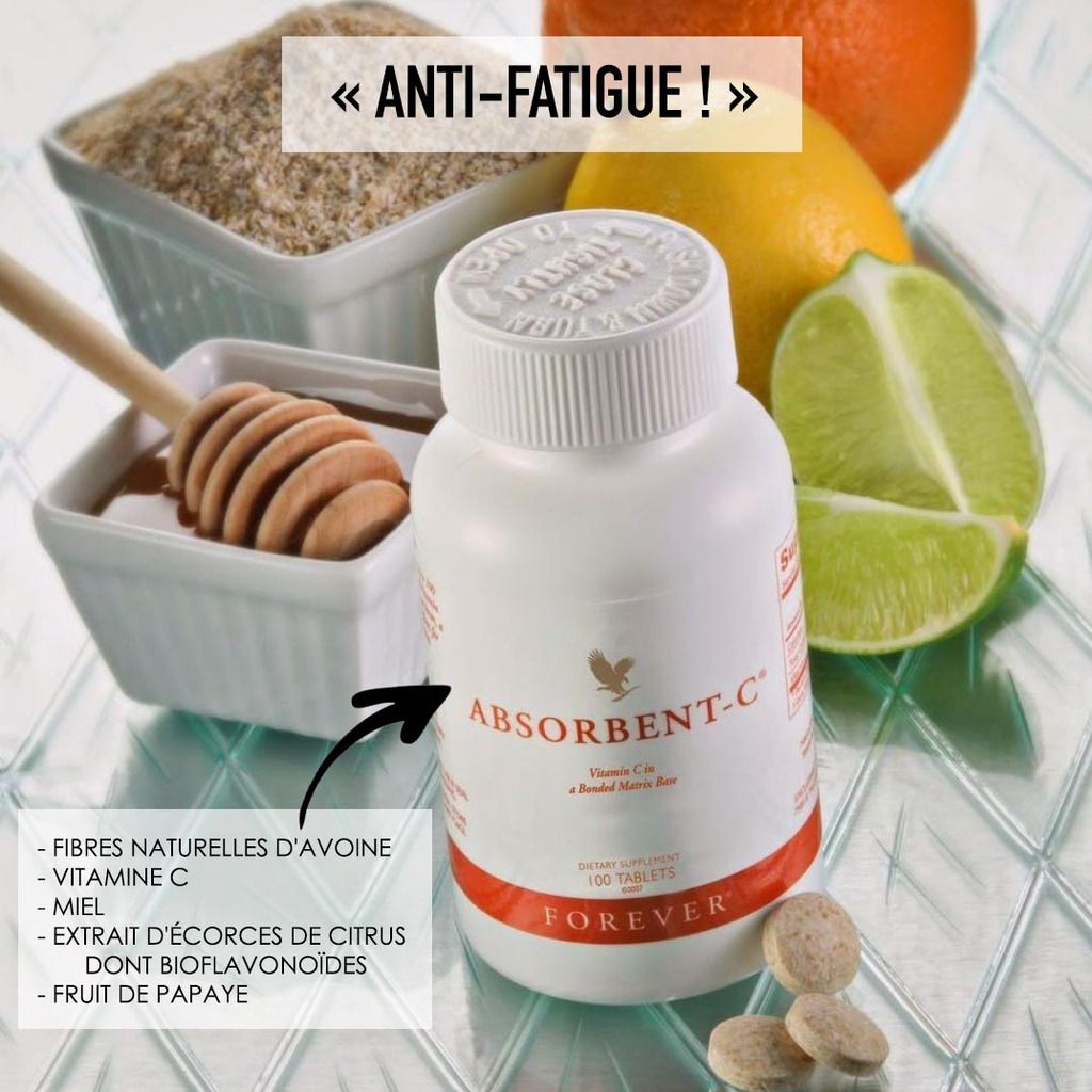 FAITES LE PLEIN DE VITAMINE C AVEC FOREVER ABSORBENT-C - Aloe Bien-être ...