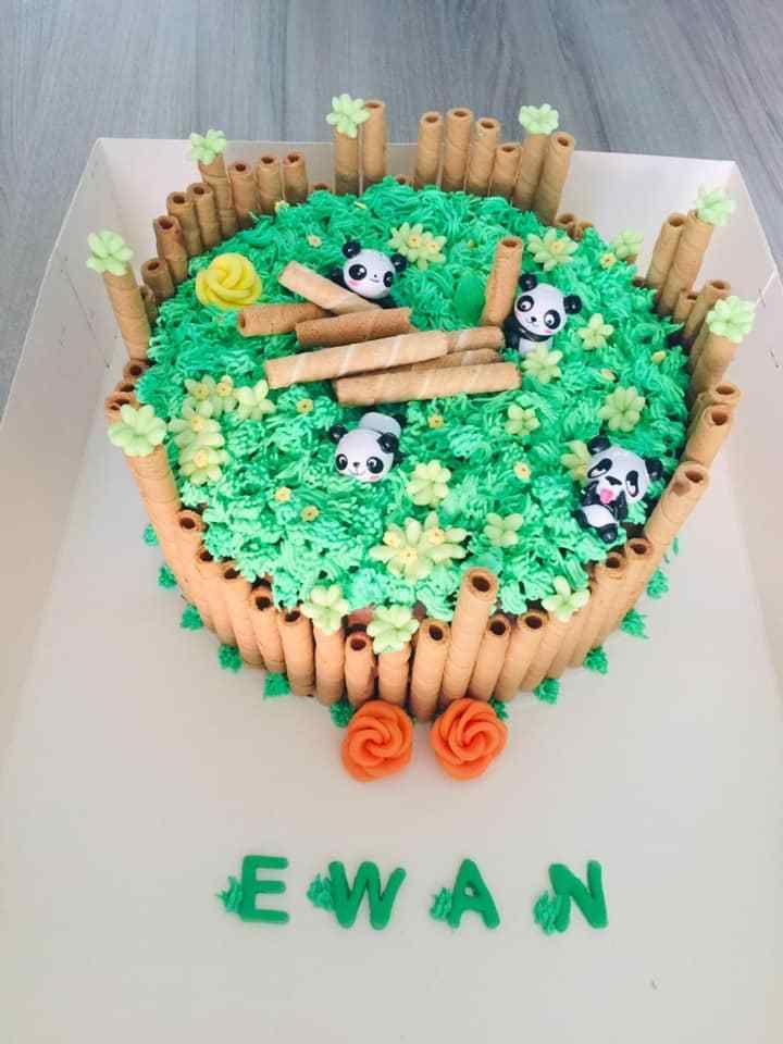 GATEAU PANDA - LES DELICES DE FANNY