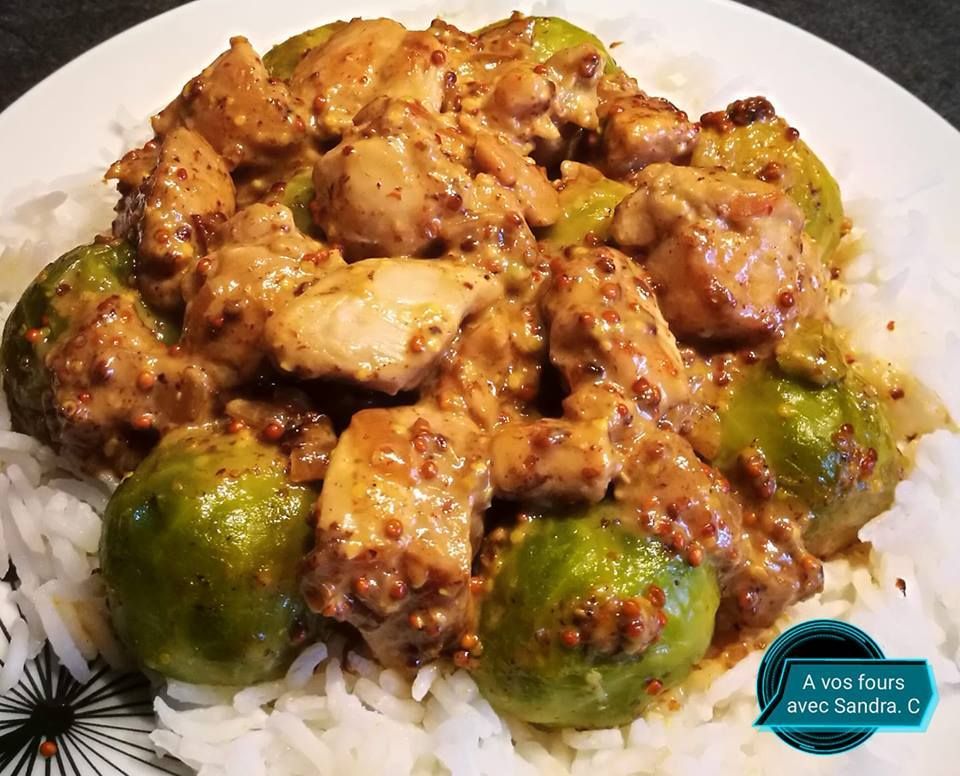 Choux de Bruxelles au poulet - Quoi de bon au menu avec Sandra?