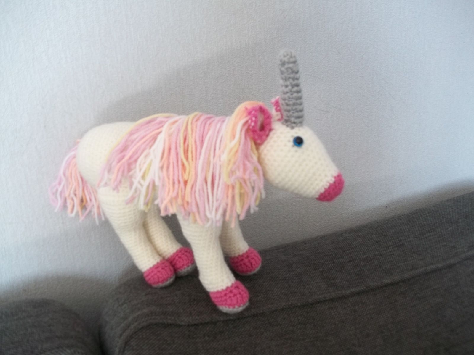 Licorne au crochet - Didille couture, crochet, loisirs créatifs