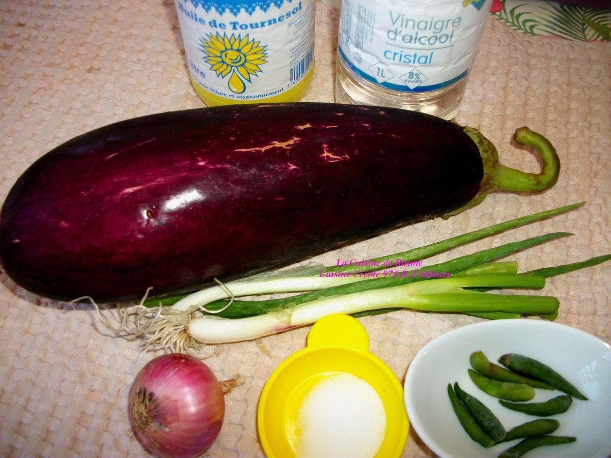 Rougail Bringelle (Aubergine) - La Cuisine Réunionnaise & d'Ailleurs ...