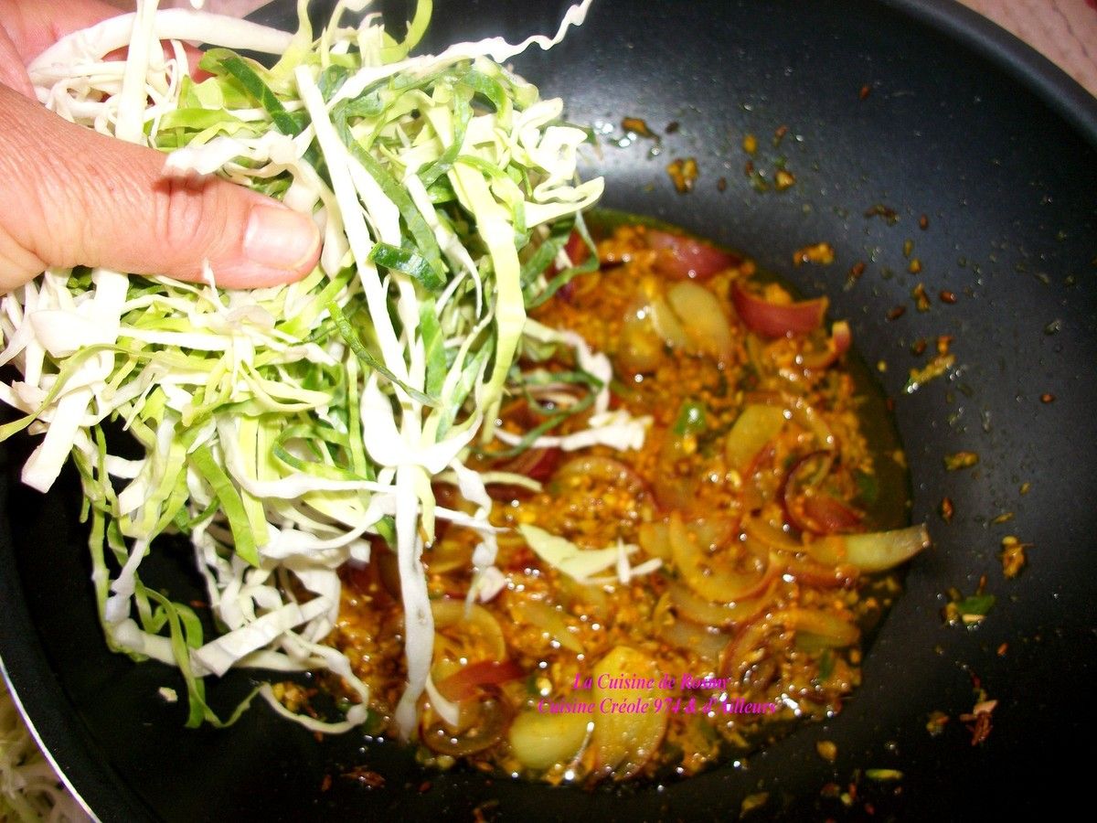 ACHARD DE CHOU VERT - La Cuisine Réunionnaise & d'Ailleurs, la cuisine ...