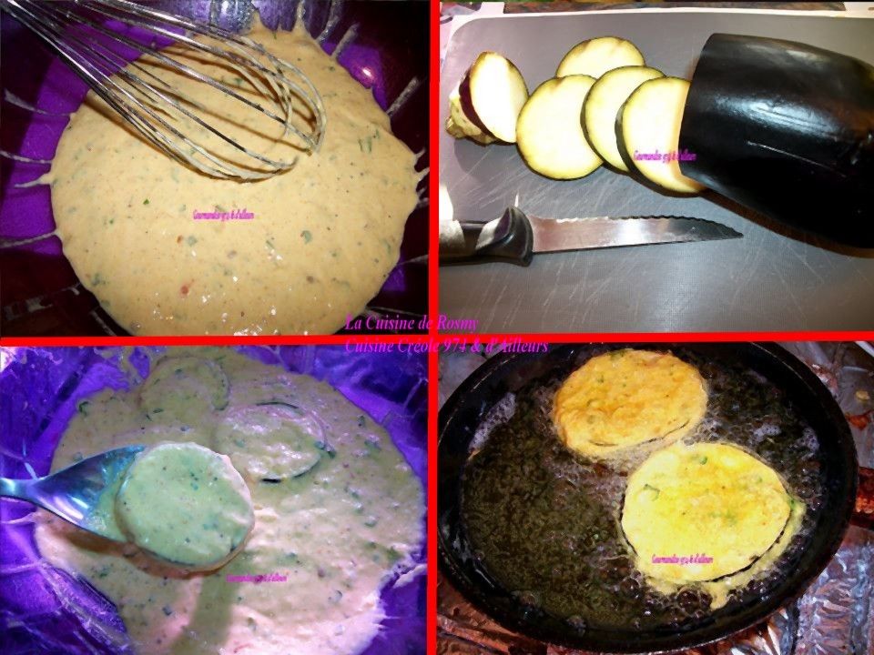 BEIGNETS BRINGELLES (Aubergine) aux ÉPICES - La Cuisine Réunionnaise ...