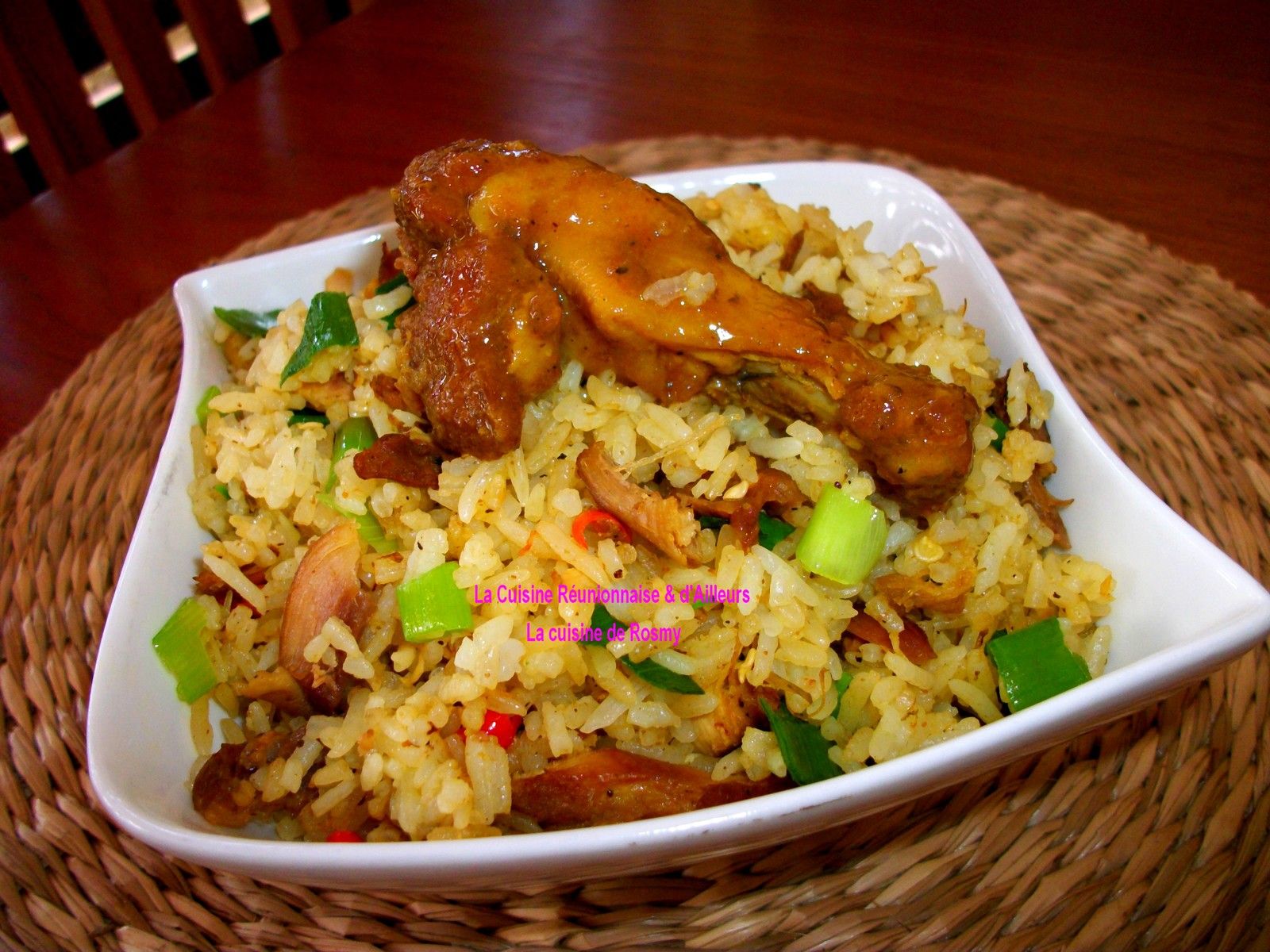 RIZ Chauffé avec un reste de carry poulet - La Cuisine Réunionnaise & d ...