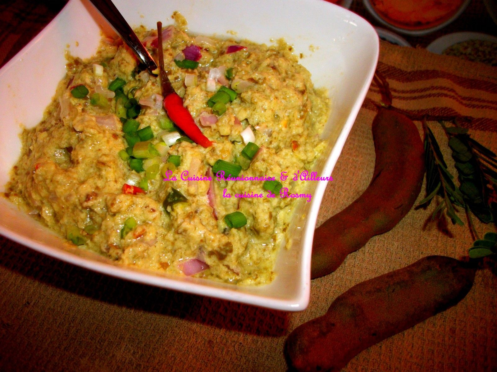 Rougail TAMARIN VERT - La Cuisine Réunionnaise & d'Ailleurs, la cuisine ...