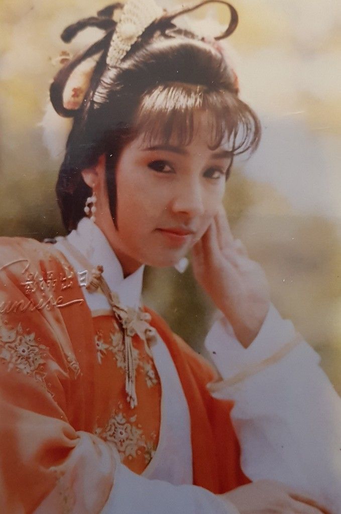 Jamie Chik Hong Kong actress sword wuxia 80's TVB series pictures - Go ...