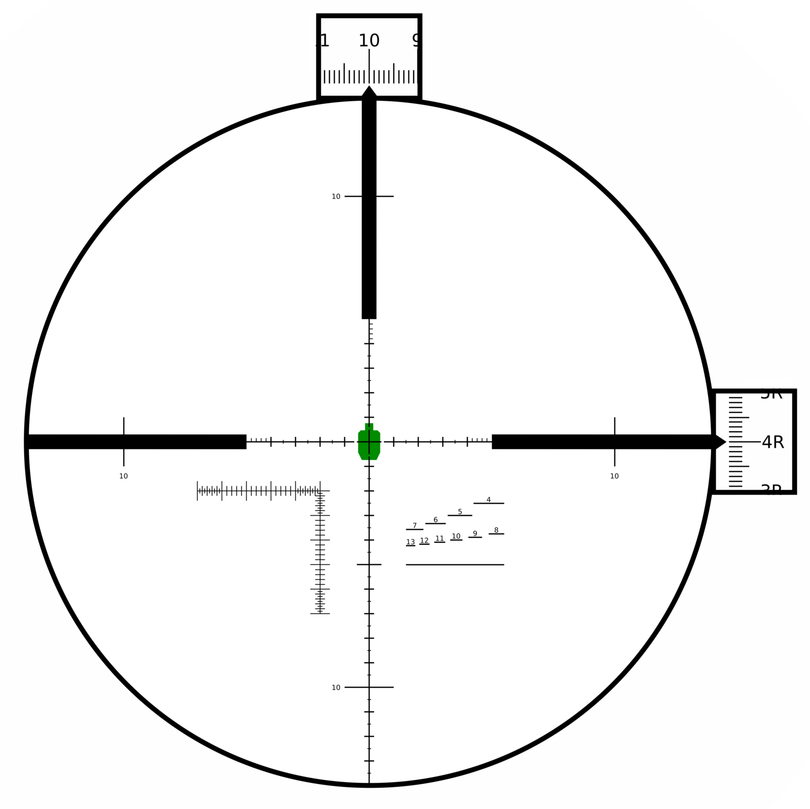 TECHNIQUES D'UTILISATION D'UN RÉTICULE - Ballistic Shooters, le Blog.