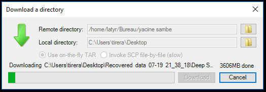 SSH client : SmarTTY - Networks and Telecommunications Services