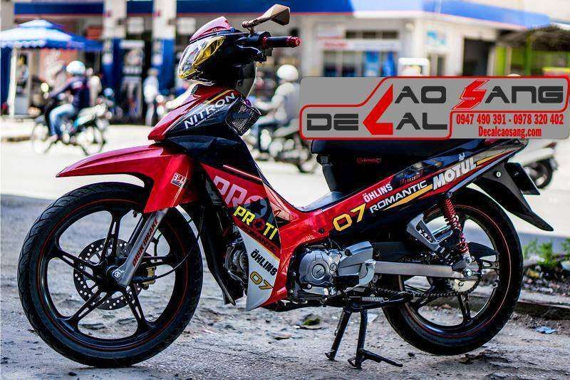 Dán tem trùm Sirius đỏ đen giá bao nhiêu ở đâu đẹp TPHCM - Cửa hàng Cao ...