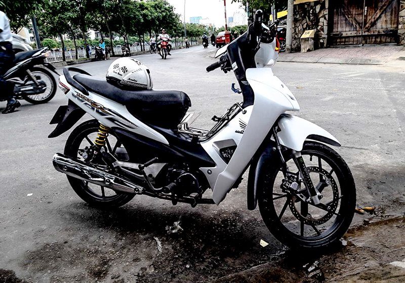 Các mẫu dán decal tem trùm xe Wave alpha trắng đẹp tại Cao Sang - Cửa ...