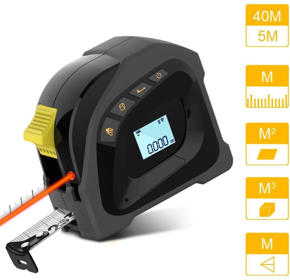 Uarter Telemetre Laser,Mètre Laser Numérique 40M,5M Mètre Ruban Laser ... Uarter Telemetre Laser,Mètre Laser Numérique 40M,5M Mètre Ruban Laser ...