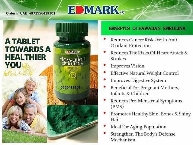 EDMARK Hawaiian Spirulina - و الحياة الصحية EDMARK