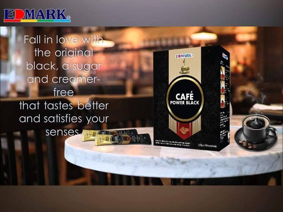 EDMARK Café Power Black - و الحياة الصحية EDMARK
