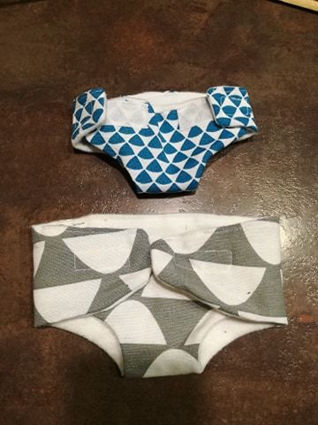 Patron couche culotte pour poupée - MIM