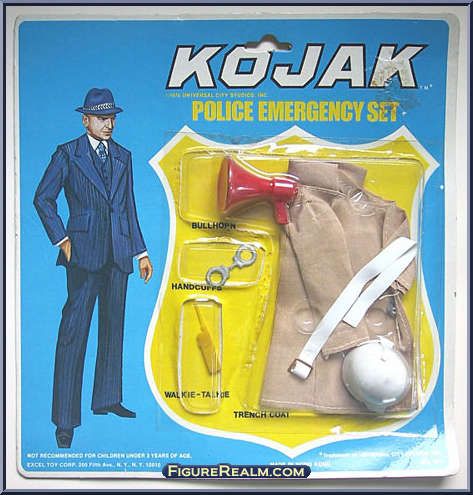 Kojak "mail-away" JC Penney (Excel Toys - 1976) - Toysmyworld