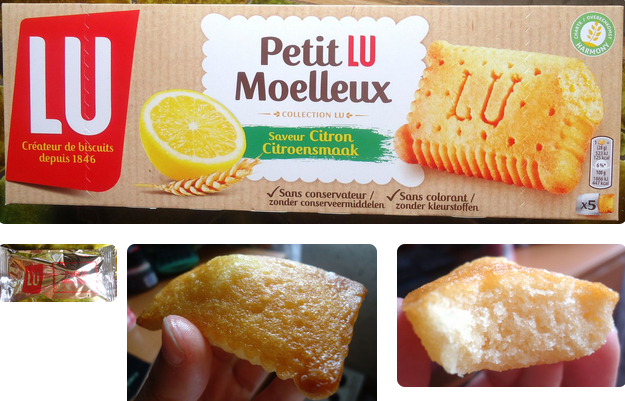 Petit Lu Moelleux Saveur Citron - Eating Poucet