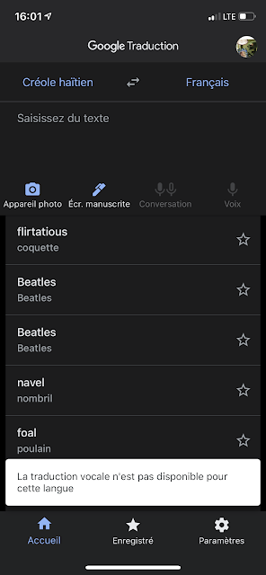 Avec l'app mobile Google Translate : Comment avoir la traduction de ...