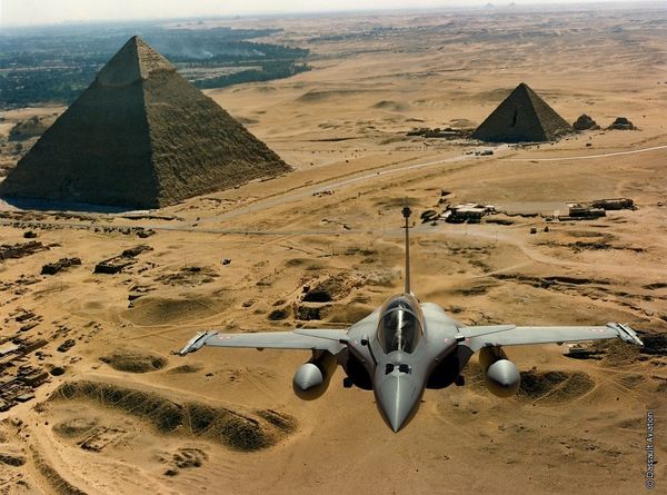 Future Egyptian Rafale fighter pilots are currently training in Mont-de ...